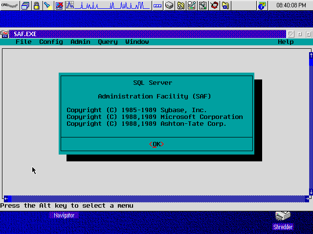 SQL Server 1.0 — Benjamin Pagani